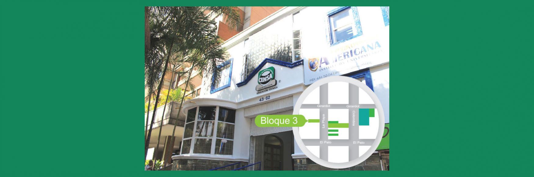 CENSA - Centro de Sistemas de Antioquia en Medellín | Educaedu | Educaedu